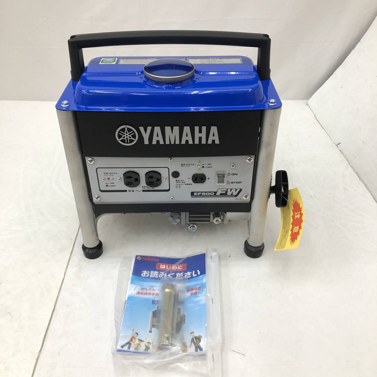【未使用】YAMAHA ヤマハ ポータブル発電機 Generator 【EF900FW 50Hz】未使用品の落札情報詳細 - ヤフオク落札価格 ...
