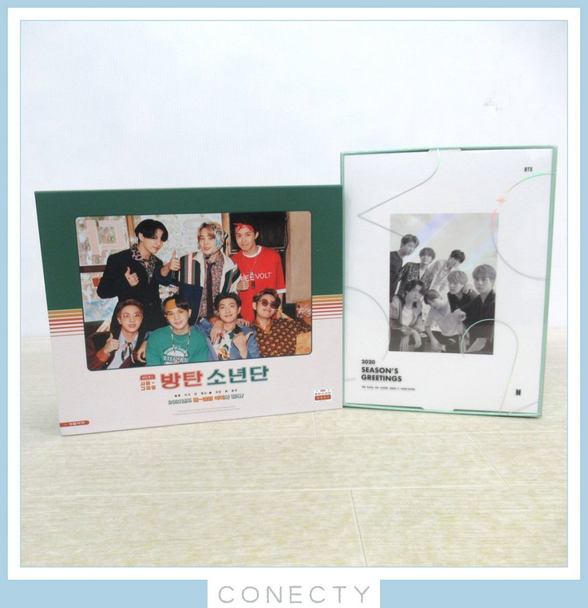 【やや傷や汚れあり】防弾少年団 BTS SEASON’S GREETINGS 2020 & 2021 2点セット 日本語字幕付き【C3【S2の ...