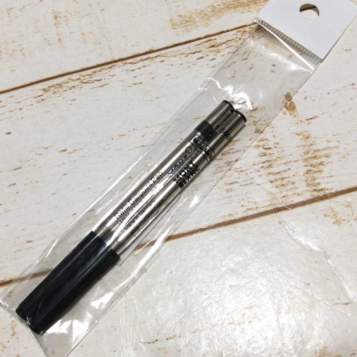 【未使用】☆＊1 モンブラン ボールペン 替え芯 F 細字 2本セット リフィル MONT BLANC N809 送63円～ の落札情報詳細 ...
