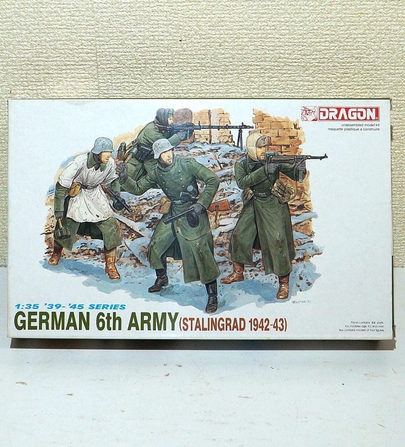 【未使用】ドラゴン DRAGON 1/35 ドイツ 第6軍 スターリングラート 1942-43 WW.Ⅱ 6017 M24型柄付手榴弾 ...