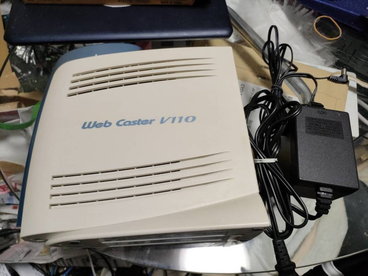 【やや傷や汚れあり】web caster v110 ブロードバンドルーターの落札情報詳細 - ヤフオク落札価格検索 オークフリー