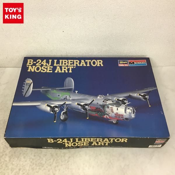 【やや傷や汚れあり】1円〜 ハセガワ/モノグラム 1/48 B-24J リベレーター ノーズアートの落札情報詳細 - Yahoo!オークション落札価格検索 オークフリー