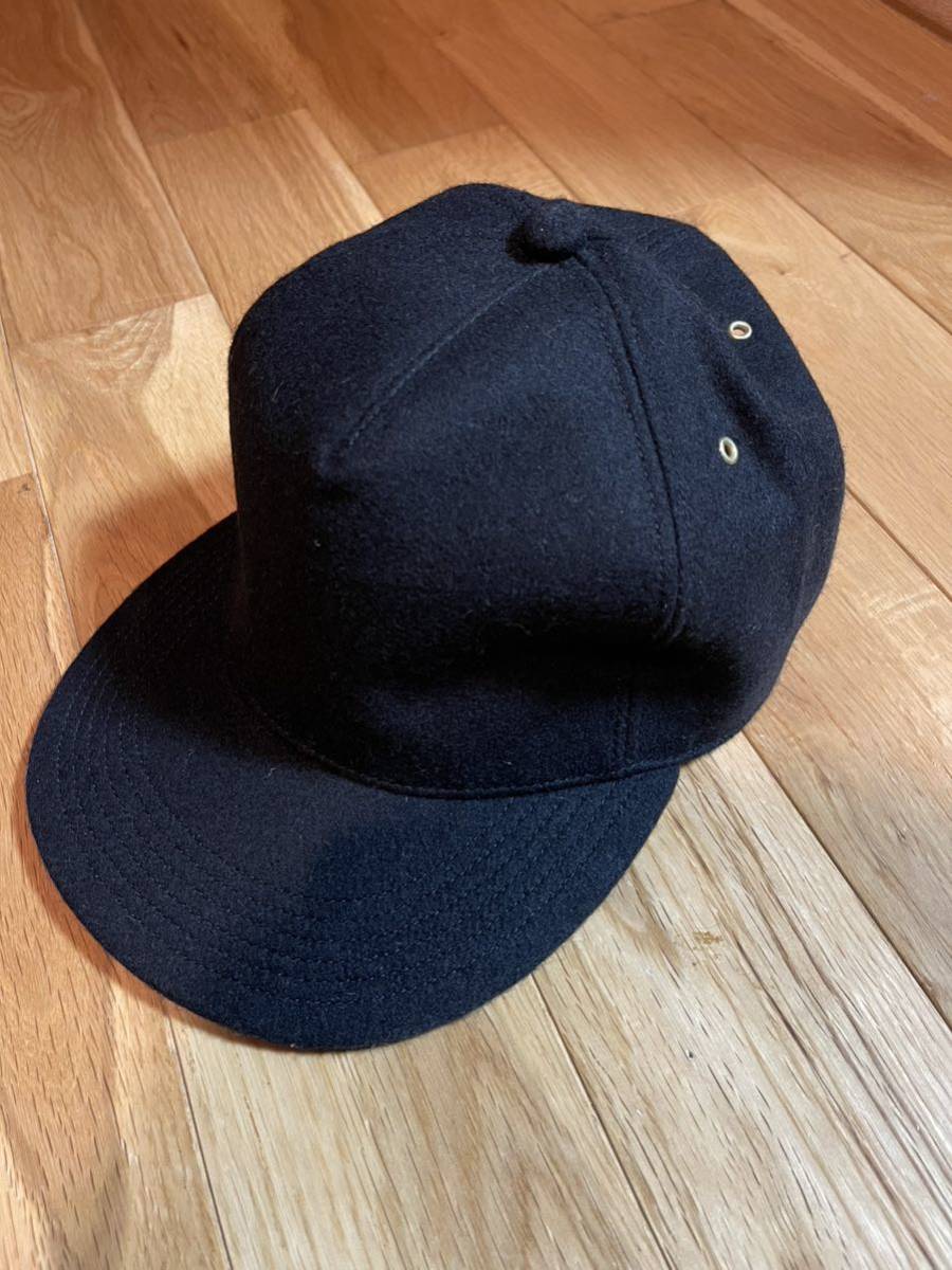 【未使用に近い】TRAD MARKS BASIC CAP MELTON BLACK トラッドマークス メルトン ウール 黒 ベーシックキャップ 国産 帽子 深め 大人の落札情報詳細 ...