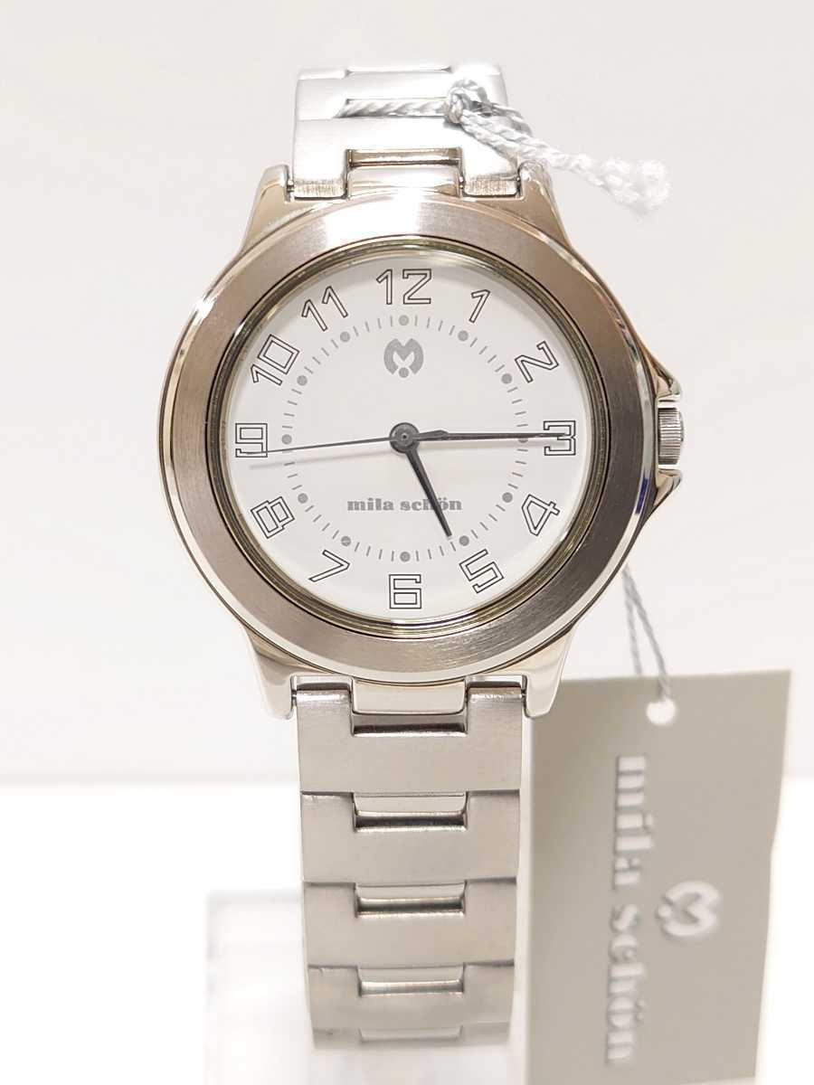 【未使用】未使用 イタリア ミラショーン mila schon メンズ クォーツ 腕時計 UA94 ホワイト文字盤 シルバー シチズン Cal.2035 クォーツ 稼働確認済の落札情報詳細 ...