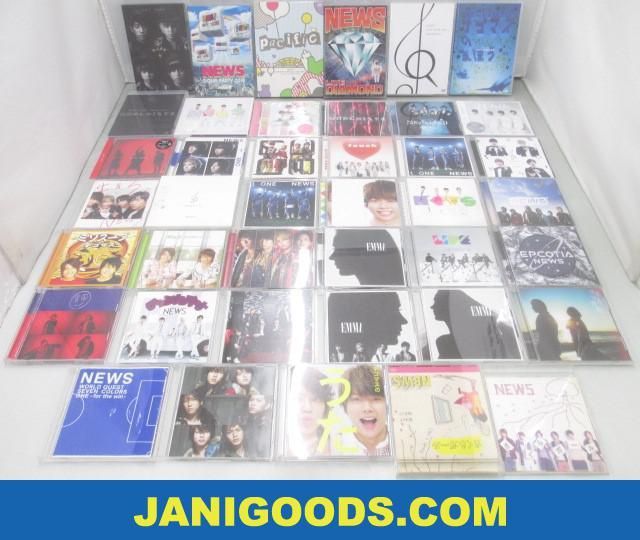 【やや傷や汚れあり】NEWS CD/DVD/Blu-rayセット テゴマスのまほう/LIVE TOUR 2016 QUARTETTO/LIVE TOUR 2019 WORLDISTA 等 一部 ...