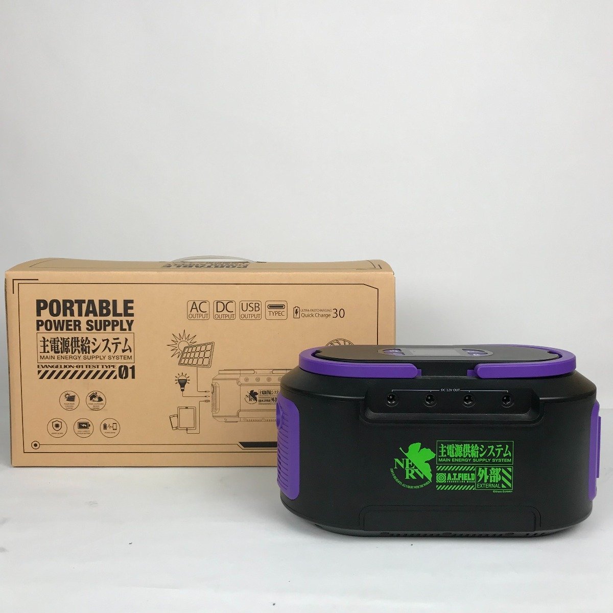 【全体的に状態が悪い】 アルティア ポータブル電源 Eva 01 ポータブルパワーサプライ エヴァンゲリオン Pps Eva01 ジャンク品