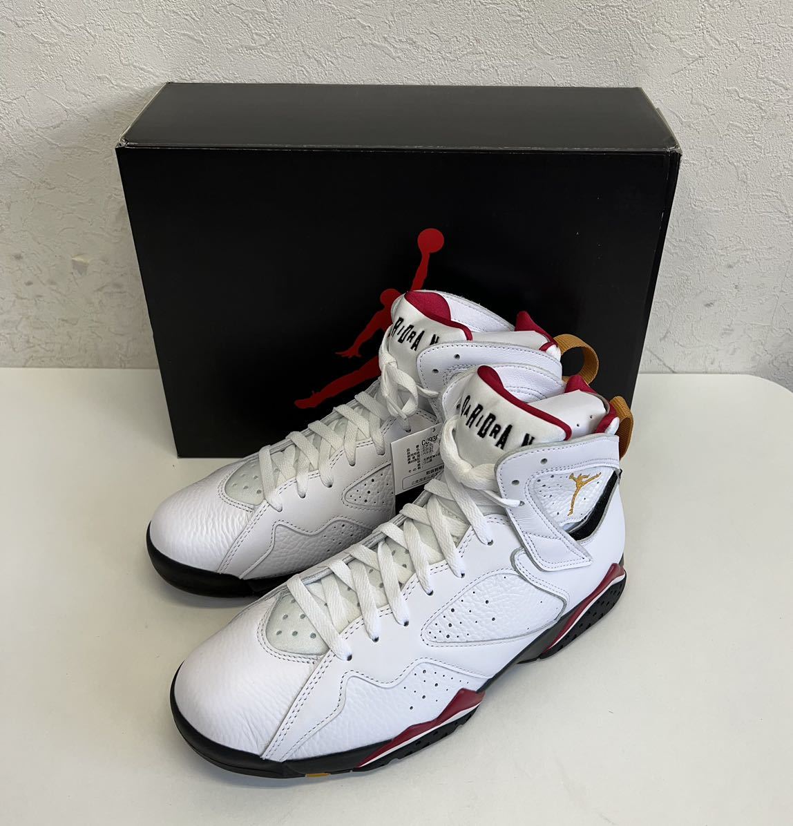 【未使用】NIKE AIR JORDAN 7 RETRO Cardinal 2022 CU9307-106 size 10 新品 黒タグ付き ...