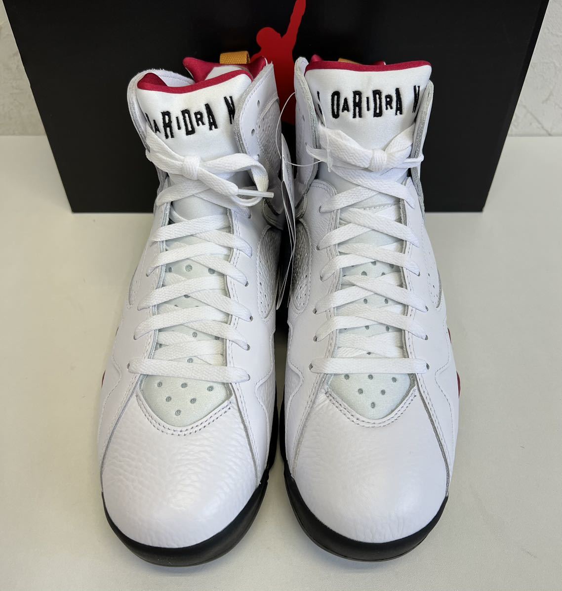 【未使用】NIKE AIR JORDAN 7 RETRO Cardinal 2022 CU9307-106 size 10 新品 黒タグ付き ...