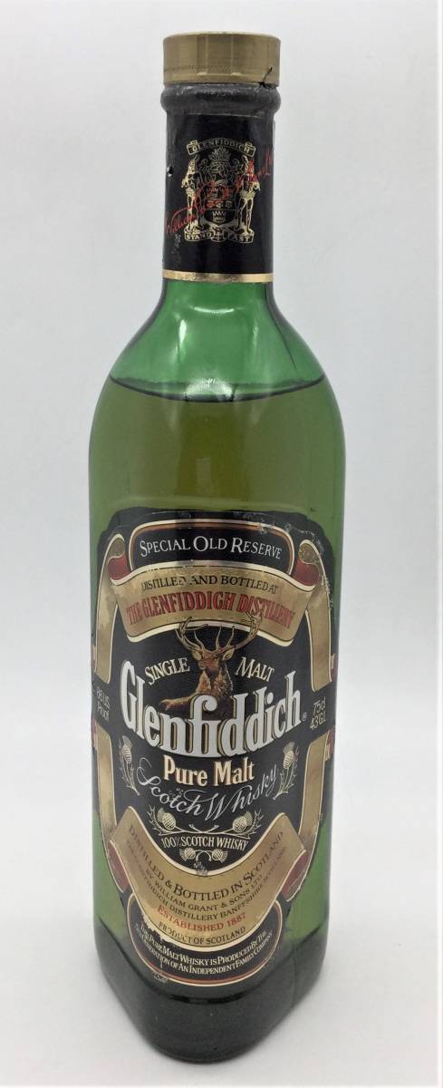 【やや傷や汚れあり】未開栓 ウイスキー【 Glenfiddich 】グレンフィディック ピュアモルト スコッチウイスキー シングルモルト 750ml 43％ RFの落札情報詳細 - Yahoo ...