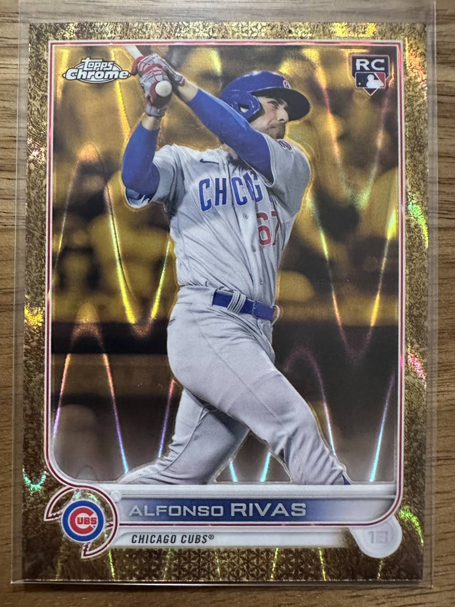 【目立った傷や汚れなし】【ALFONSO RIVAS】2022 Topps Gilded Collection /25 アルフォンソ・リーバス ...