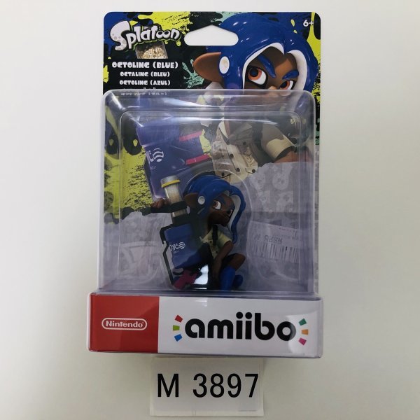 【未使用】M3897 新品 未開封 即決 amiibo オクトリング ブルー (アミーボ スプラトゥーン 青) Splatoon / Octoling Blueの落札情報詳細 - ヤフオク落札 ...