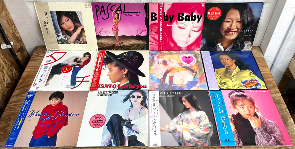 【傷や汚れあり】邦楽女性歌手 アイドル 60枚 Lp レコード 大量セット 0214 白井貴子 矢野顕子 山下久美子 エポ 倉橋ルイ子 とみたゆうこ 斉藤由貴 堀ちえみの落札情報詳細 