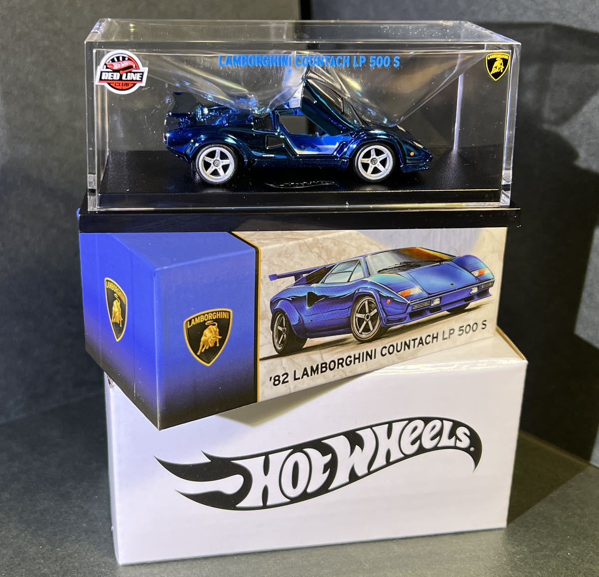 【未使用】HW RLC 限定 カウンタック ランボルギーニ Lamborghini Countach LP500 S 2022 ホットウィール ...