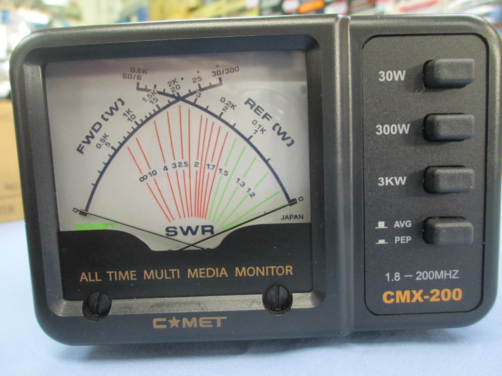 【未使用】COMET CMX−200 SWR＆パワ−メ−タ− 新品の落札情報詳細 - ヤフオク落札価格検索 オークフリー