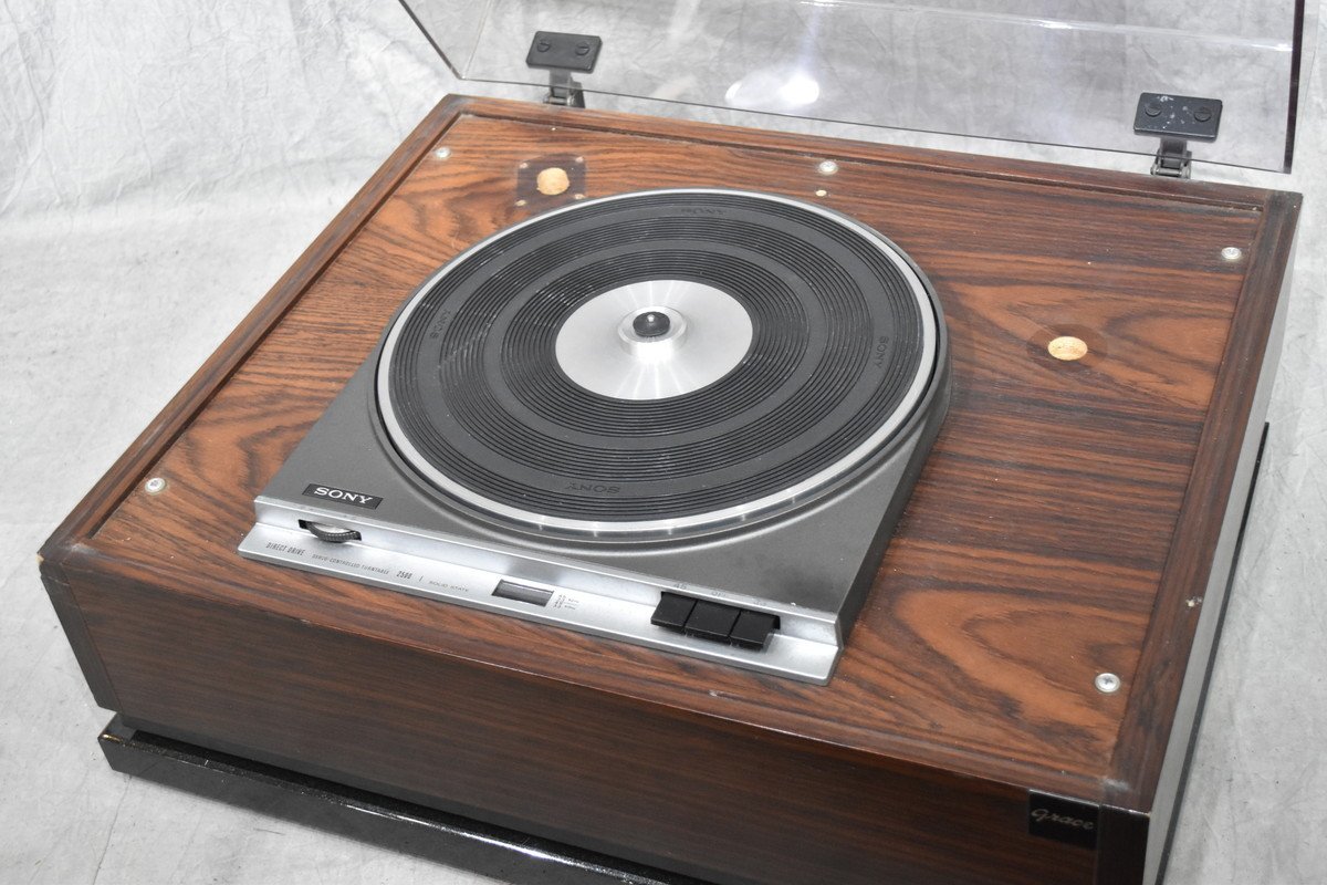 【やや傷や汚れあり】SONY ソニー SERVO-CONTROLLED TURNTABLE 2500 TTS-2500 レコードプレーヤー ...