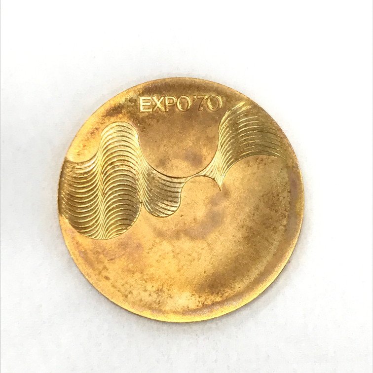【やや傷や汚れあり】【B】 ★☆EXPO'70 日本万国博覧会催物出演記念メダル ☆の落札情報詳細 - ヤフオク落札価格検索 オークフリー