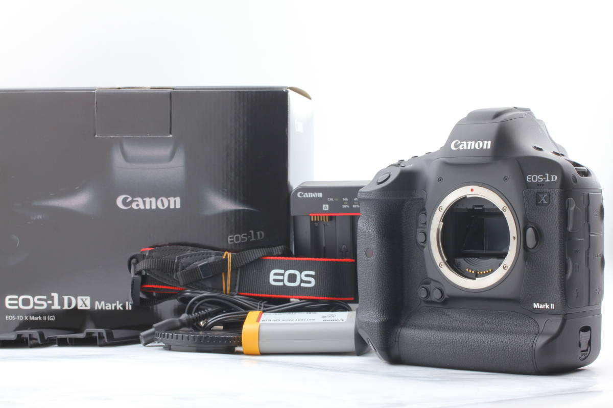 【目立った傷や汚れなし】[美品 / 2バッテリー付] Canon EOS-1D X Mark II シャッターカウント：5,000以下 キャノン イオス デジタルカメラの落札情報詳細 ...