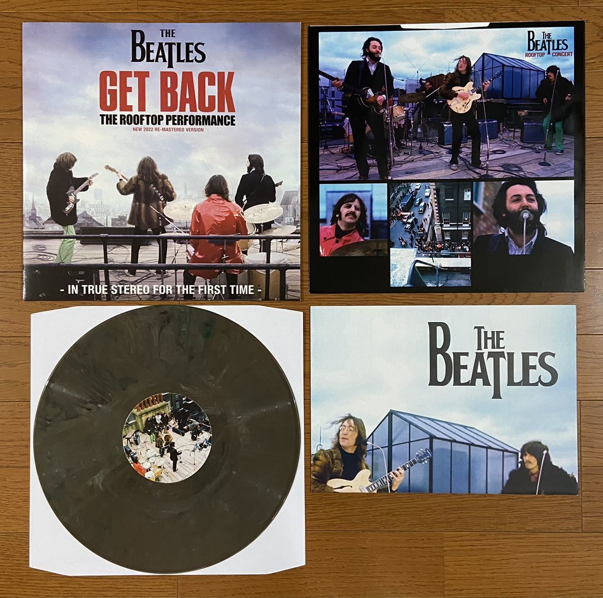 【目立った傷や汚れなし】The Beatles - Get Back The Rooftop Performance / LPレコードの落札 ...