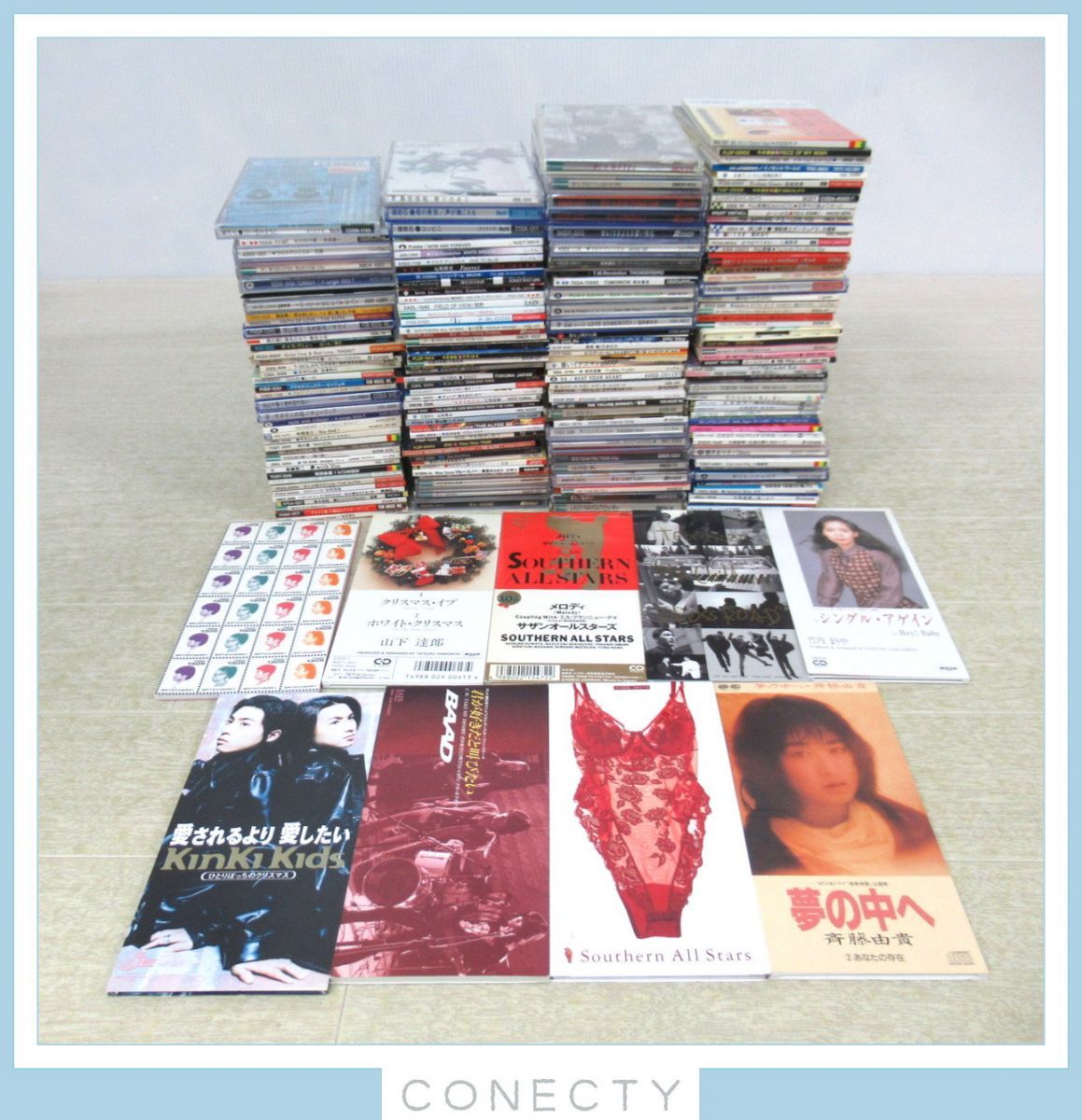 【全体的に状態が悪い】8cm CD シングル 170枚以上セット★竹内まりや/斉藤由貴/サザンオールスターズ/B’z/スピッツ/Mr.children/山下達郎/他【F3【S3の落札情報詳細 ...