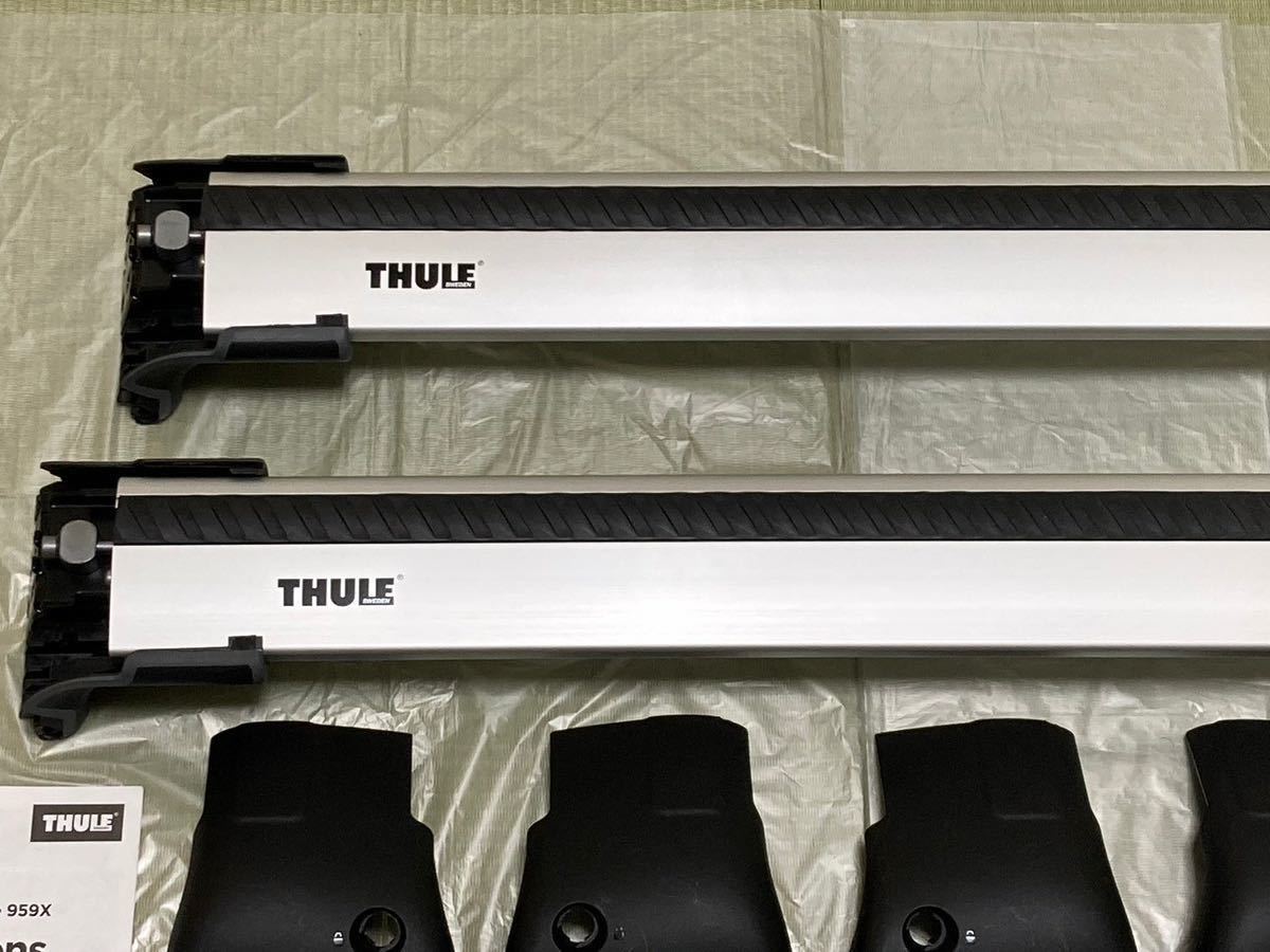 【未使用に近い】THULE ベースキャリア ウイングバーエッジ 9594 4021 ボルボ V60 2012- 未使用の落札情報詳細 ...