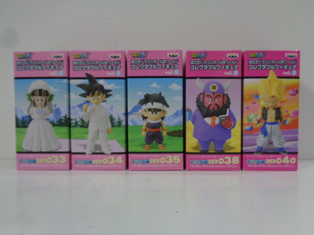 【目立った傷や汚れなし】即決 中古品 ドラゴンボール改 ワールドコレクタブルフィギュア WCF vol.5 5種セット 閻魔大王 ウエディング ワーコレ 国内正規品の落札情報詳細 - ヤフオク ...