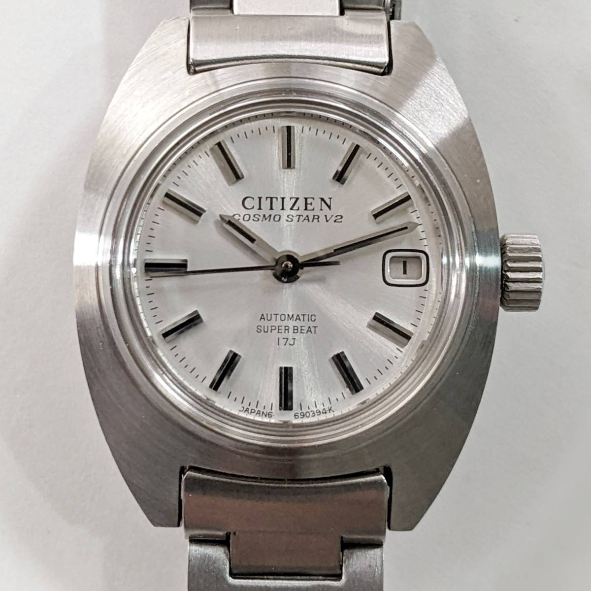 【未使用】希少！！ デッドストック CITIZEN シチズン COSMO STAR V2 AUTOMATIC 自動巻き 腕時計 NOS 美品の ...