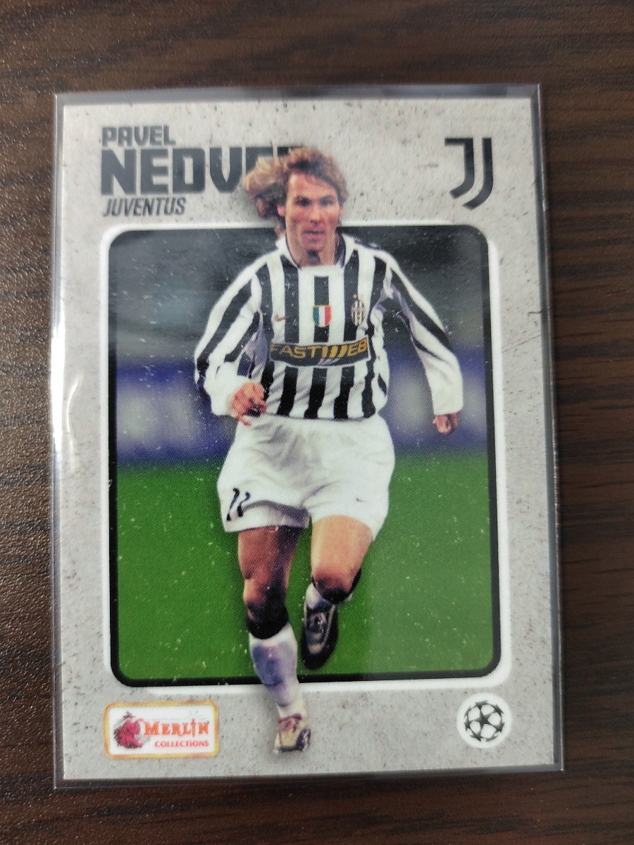 【未使用に近い】Pavel Nedved Juventus Legend 2022-2023 Topps UCC Merlin ...