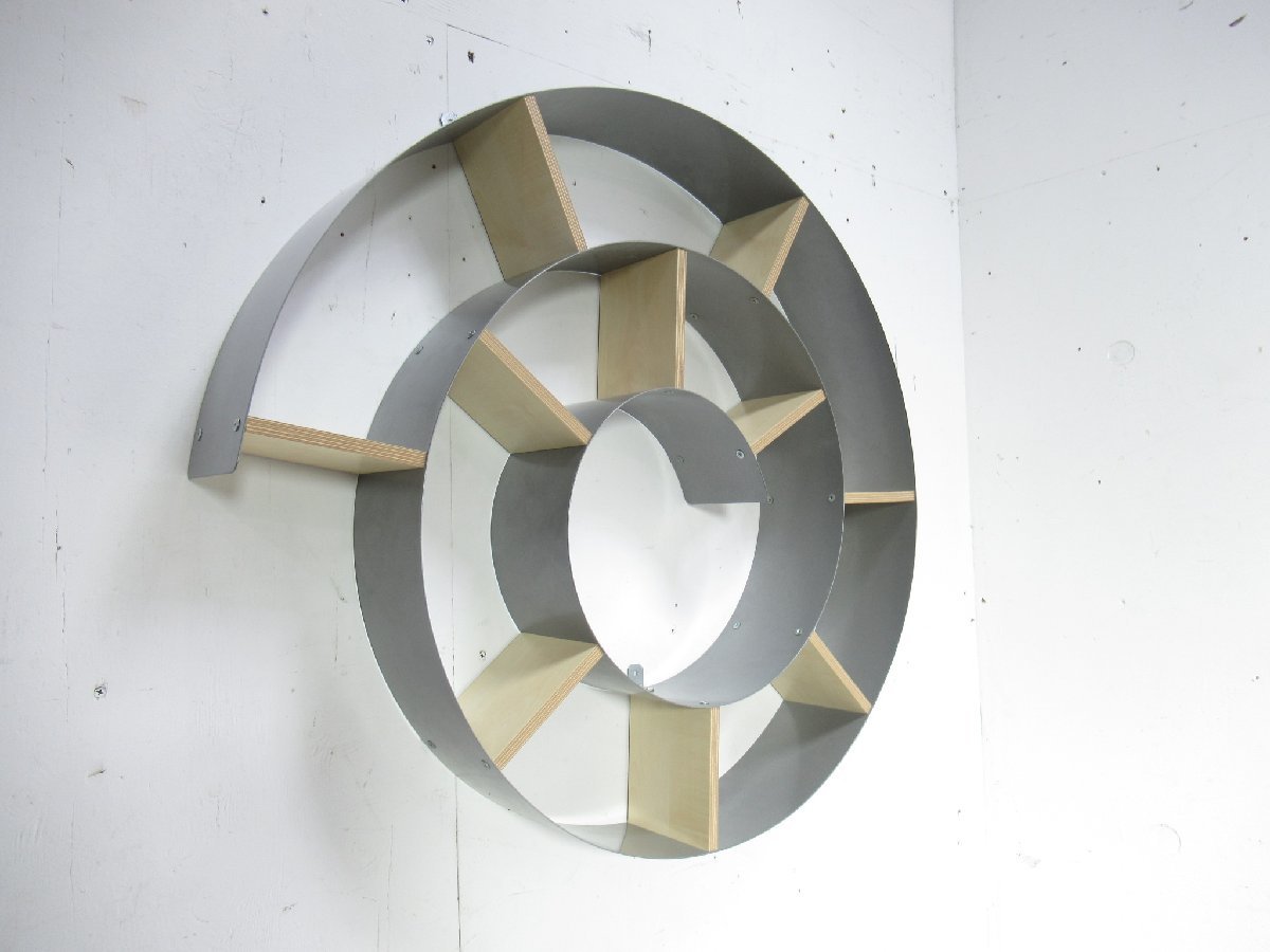 【やや傷や汚れあり】 AO15 モデルルーム展示品 KARE DESIGN/カレ ドイツ ミニシェルフ/CDラック 壁掛け の落札情報詳細 ...