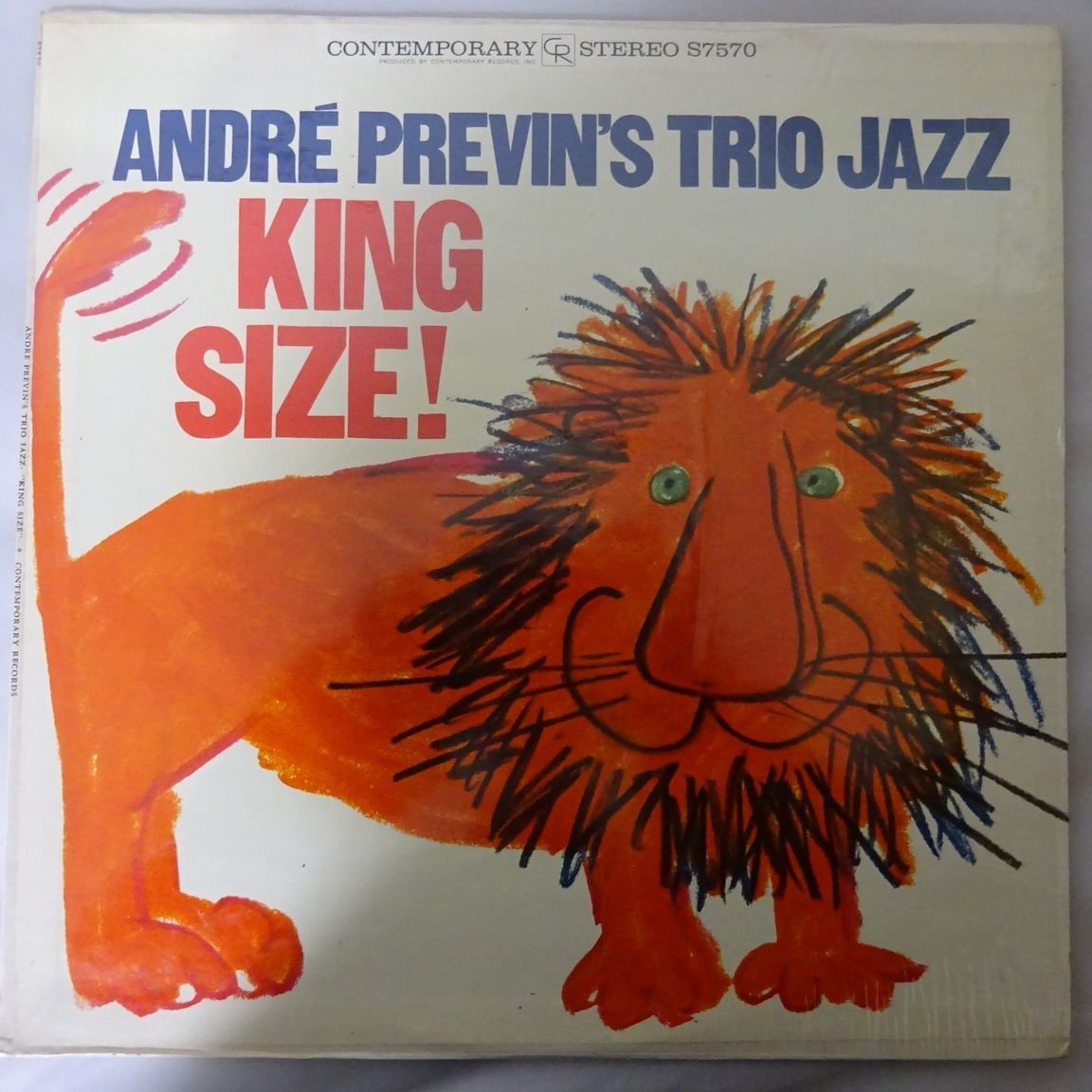 【やや傷や汚れあり】Andre Previn「Double Play!」LP（12インチ）/Contemporary Records(LAX ...