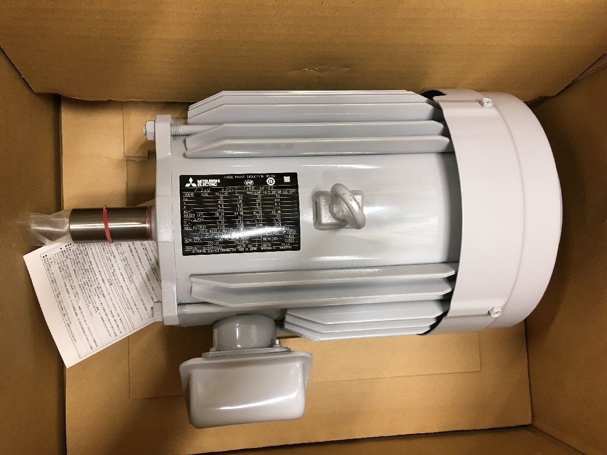 【未使用に近い】【送料着払い（有料）】【未使用品】三菱電機 三相モータ SF-PR 2.2kW 4P 400V IT2UISQ7VJI2の落札情報詳細 - ヤフオク落札価格検索 オークフリー
