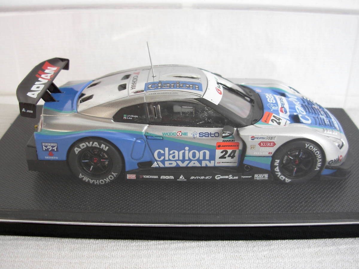 【やや傷や汚れあり】エブロ 1/43 WOODONE ADVAN CLARION GT-R SUPER GT 2008 No.24 クリアケース未開封品の落札情報詳細 - ヤフオク落札価格検索 ...