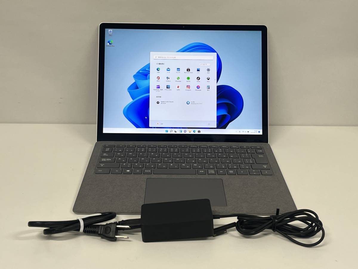 【やや傷や汚れあり】「美品」Microsoft Surface Laptop 3、model:1867、i5-1035G7 1.50Ghz ...