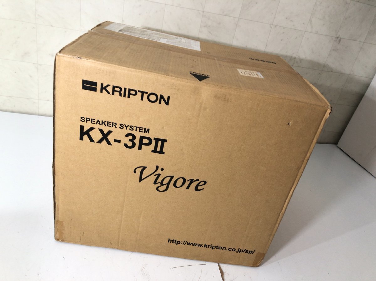 【未使用】未開封新品 KRIPTONクリプトン Vigore KX-3PII スピーカー ペア E041A447の落札情報詳細 - ヤフオク落札価格検索 オークフリー