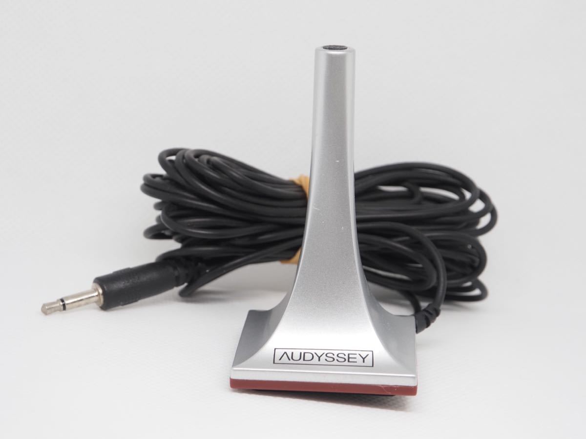 【目立った傷や汚れなし】セットアップ用 マイク AVアンプ AUDYSSEY サラウンド スピーカー設定 測定マイク パイオニア 動作品 中古 ...