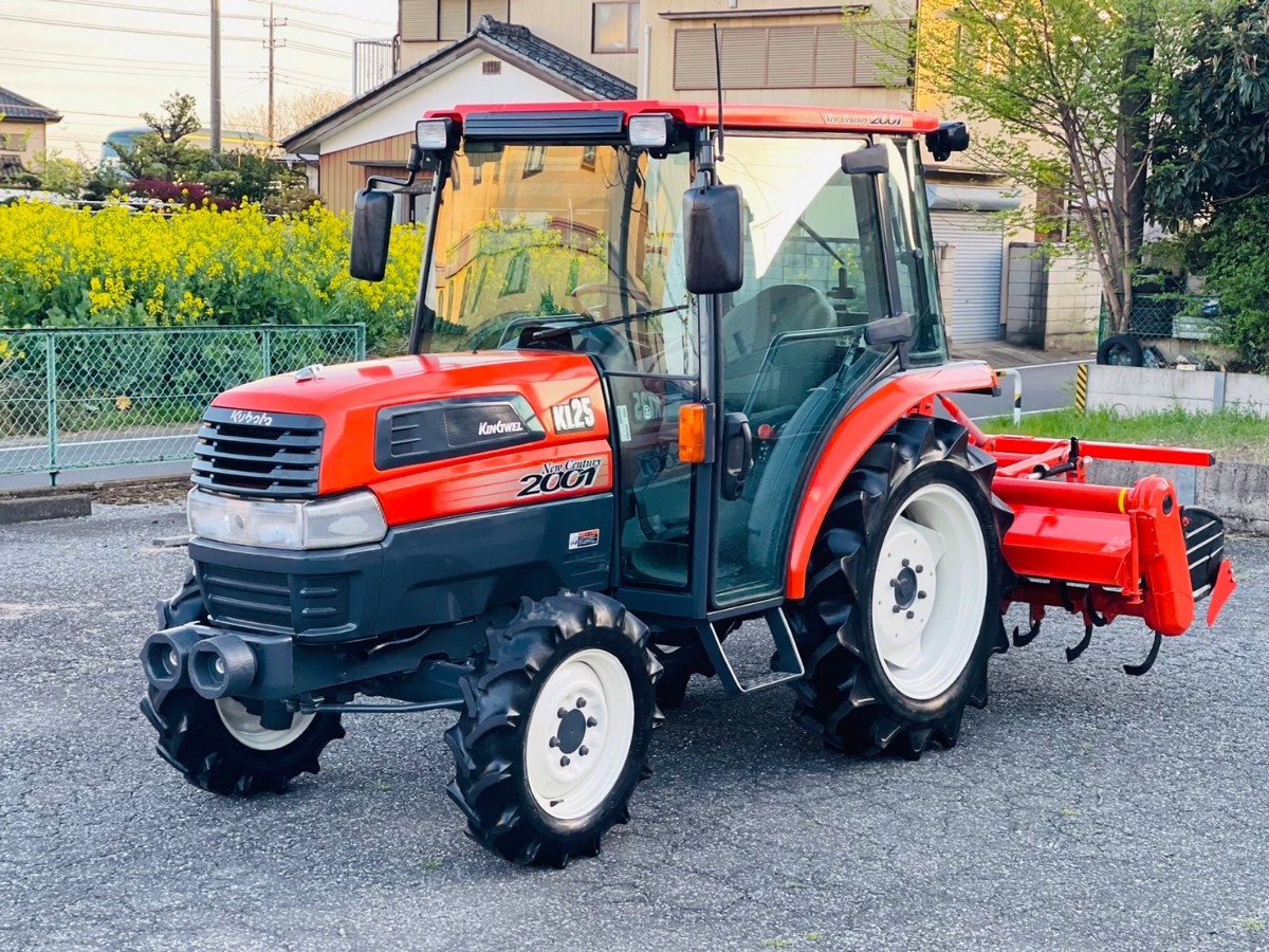 【目立った傷や汚れなし】21世紀記念モデル クボタトラクター KL25 25馬力 380h エアコンキャビン クボタロータリーRL17K 四駆 パワステの落札情報詳細 - Yahoo ...