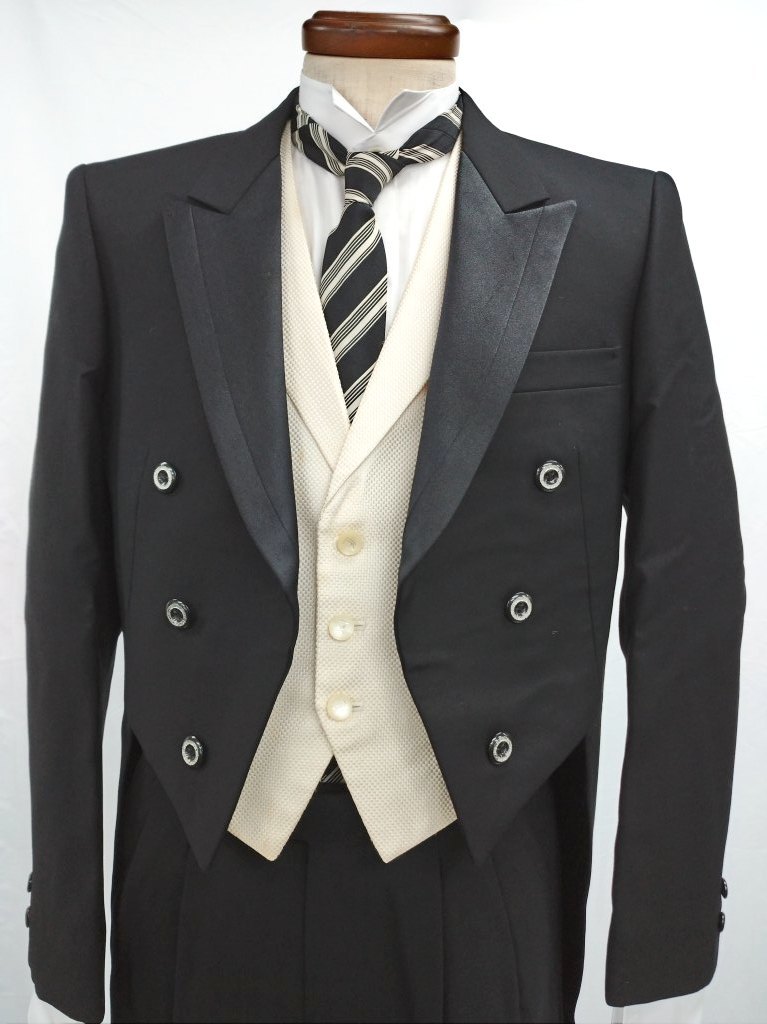 【やや傷や汚れあり】Y546Yちょる【衣装】Tomita-Ai 礼服 2点セット B6 ジャケット パンツ フォーマル 冠婚葬祭 コスプレ パーティー ステージ 仮装の落札情報詳細 ...