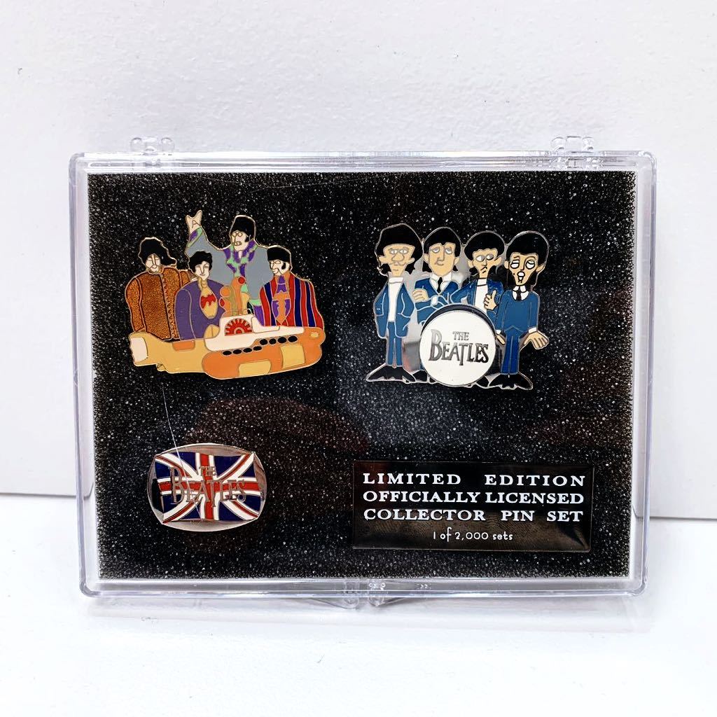 【目立った傷や汚れなし】525☆美品☆ THE BEATLES ピンバッジ 2000個限定品 LIMITED EDITION ...