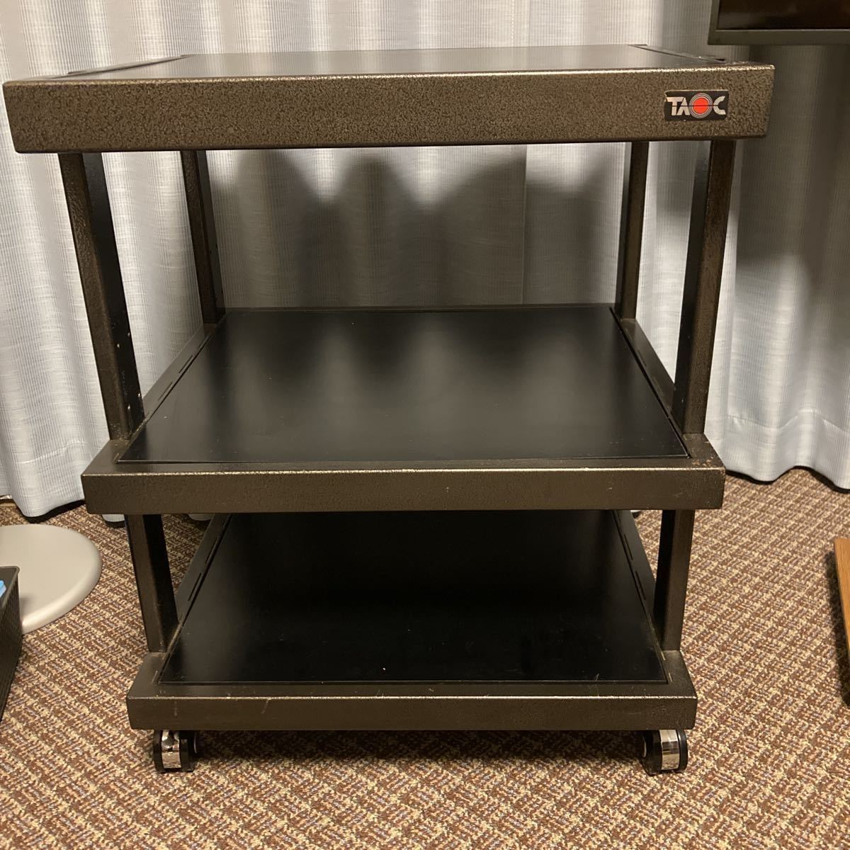 【傷や汚れあり】TAOC SS-3 タオック 3段 オーディオラック キャスター仕様の落札情報詳細 - Yahoo!オークション落札価格検索 ...