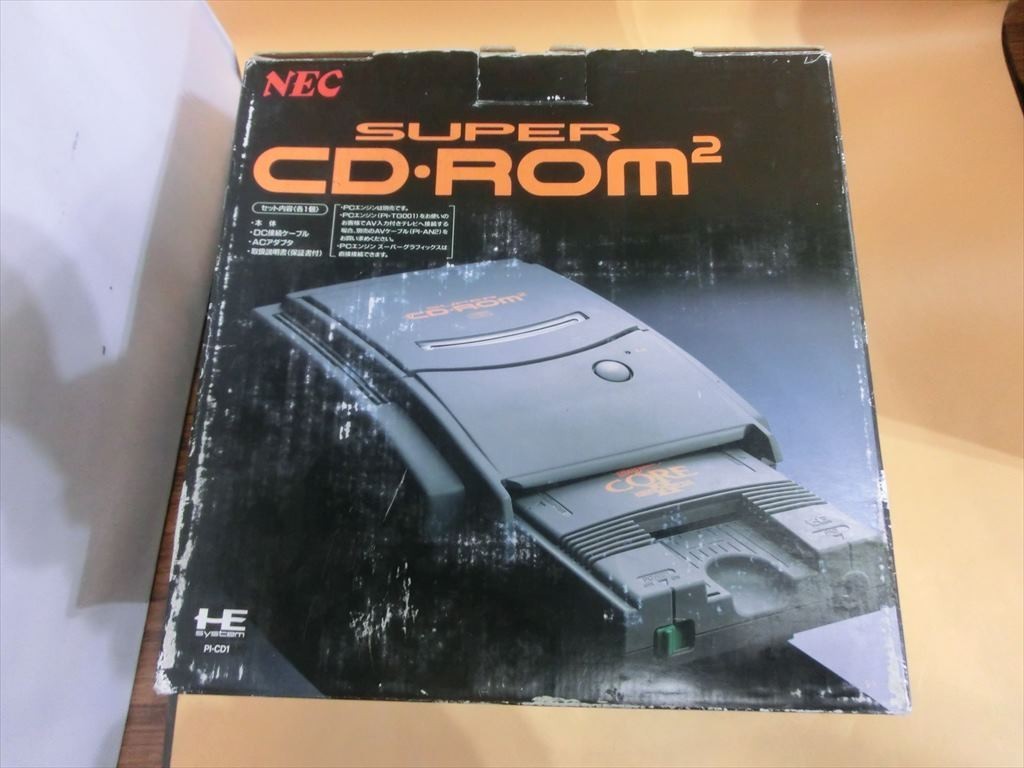 【傷や汚れあり】T【フ2-22】【送料無料】♪空き箱/NEC SUPER CD-ROM2 PCエンジンの箱のみ/中身欠品/※傷汚れ有の落札情報詳細 - ヤフオク落札価格検索 オークフリー