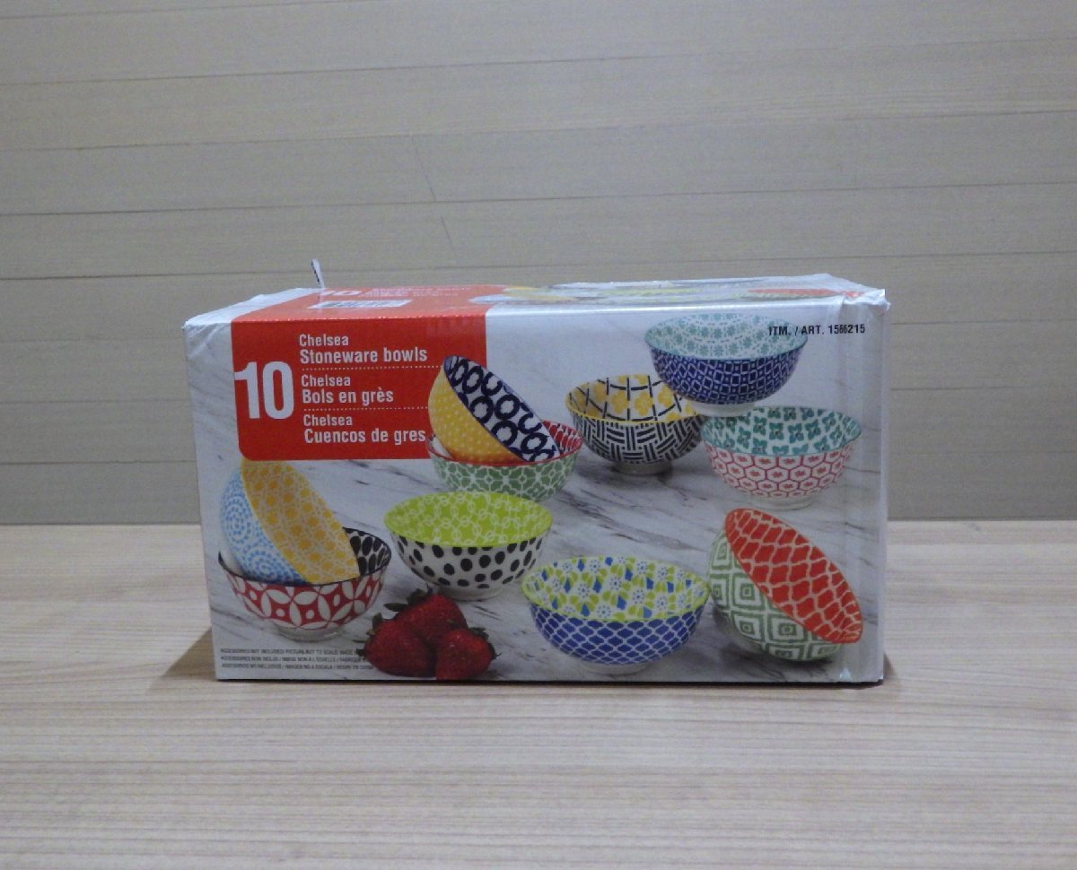 【未使用】r237-1566215 気泡あり Certified 9個セット ボウル 食洗機 レンジ使用可 カラフル おしゃれ コストコの落札 ...