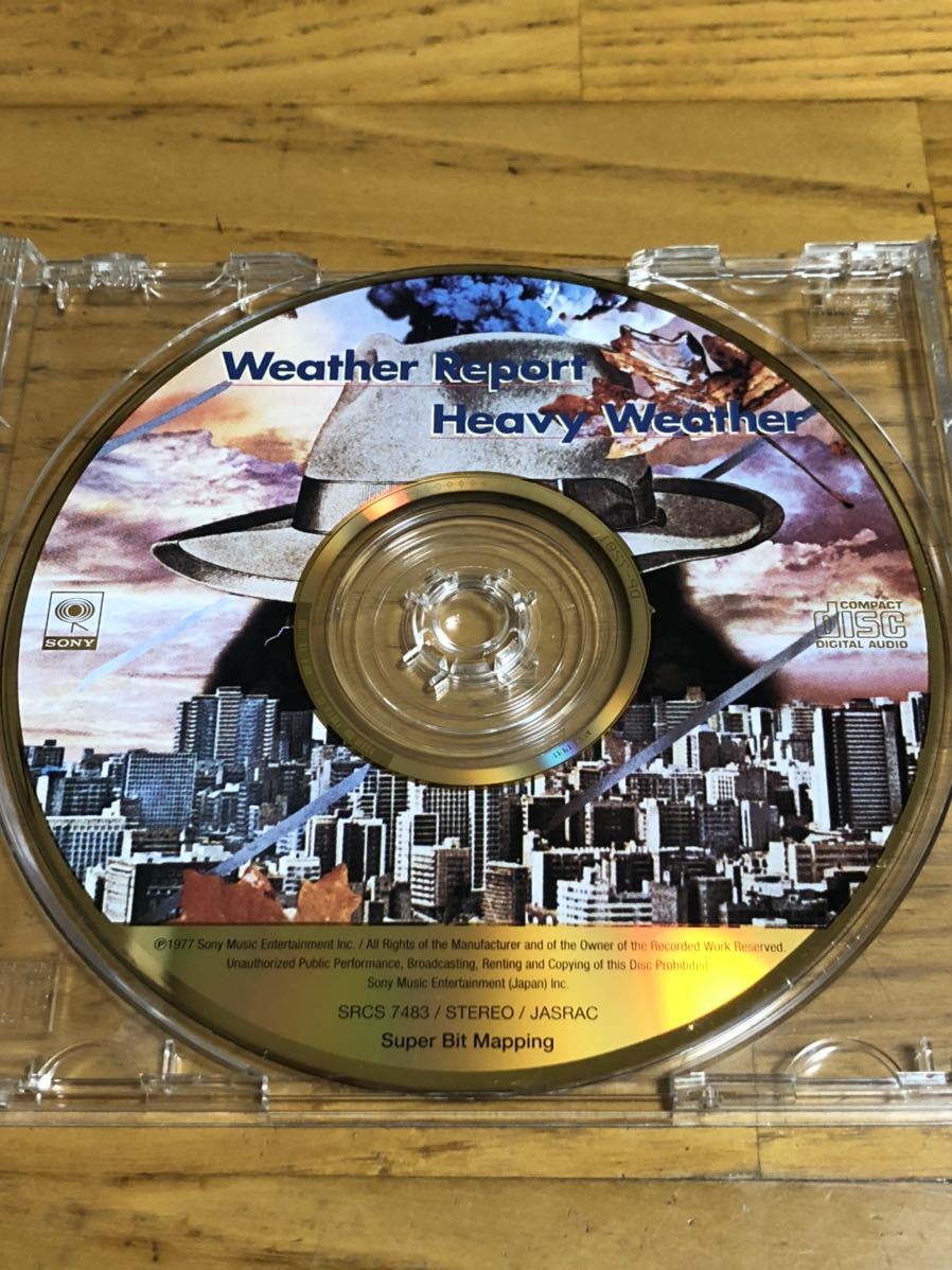 【目立った傷や汚れなし】国内盤CD Weather Report ウェザー・リポート『Heavy Weather ヘビー・ウェザー』ゴールド ...