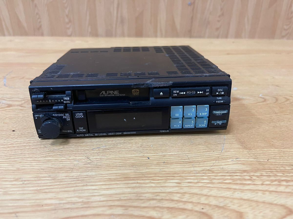 【やや傷や汚れあり】☆ ALPINE アルパイン 7293JS カセットデッキ 日本製品 ☆の落札情報詳細 - ヤフオク落札価格検索 オークフリー