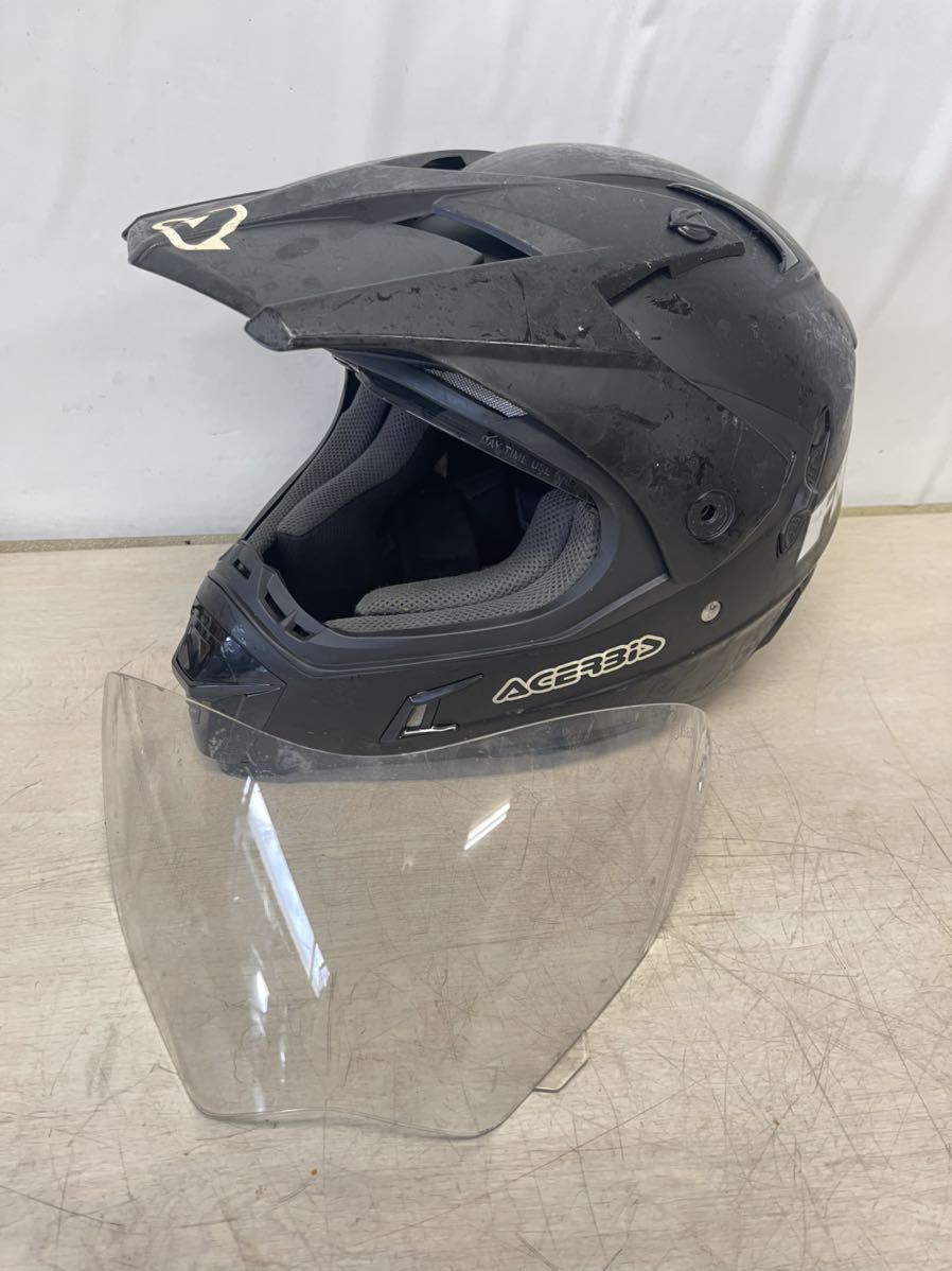 【全体的に状態が悪い】ACERBIS オフロードヘルメット Mサイズ(57-58cm) 状態考慮の落札情報詳細 - Yahoo!オークション落札価格検索 オークフリー