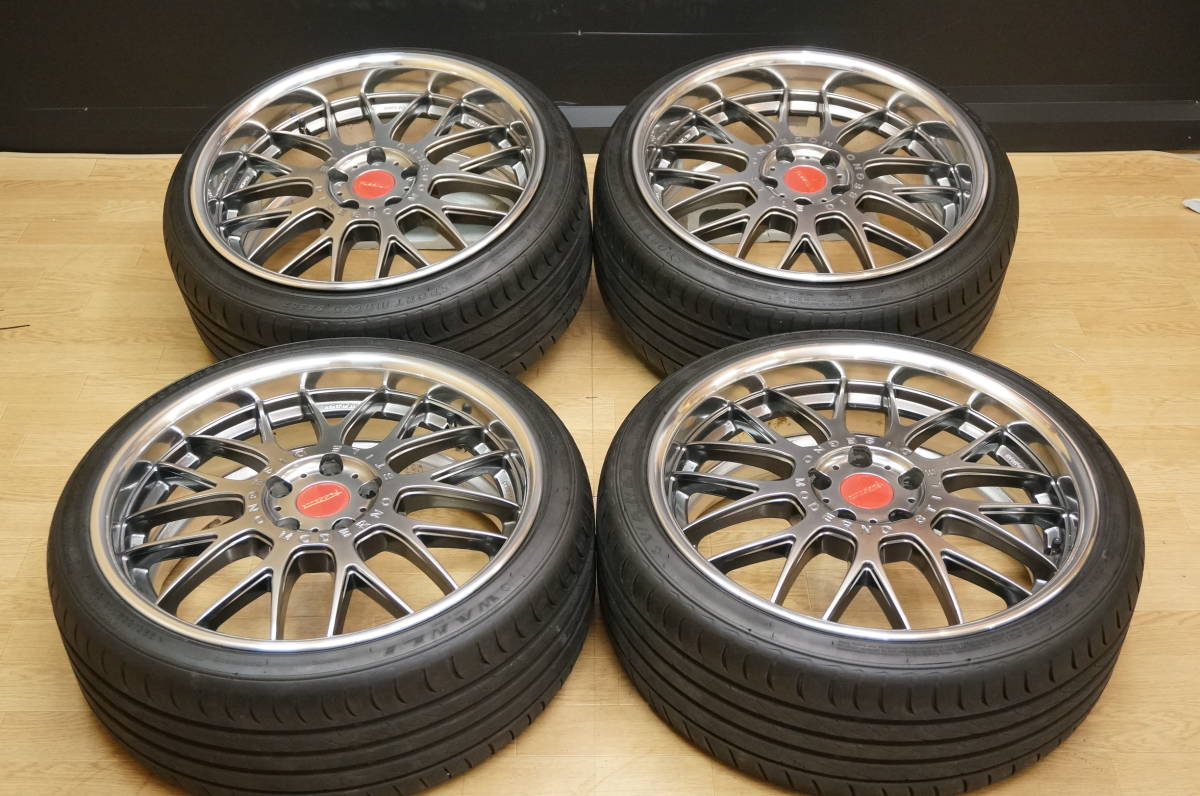 【傷や汚れあり】I560【希少】SSR Fellini LM9 PCD114.3 8J+37 9.5J+53 深リム 225/35R19 シャコタンの落札情報詳細 - ヤフオク落札価格検索 ...