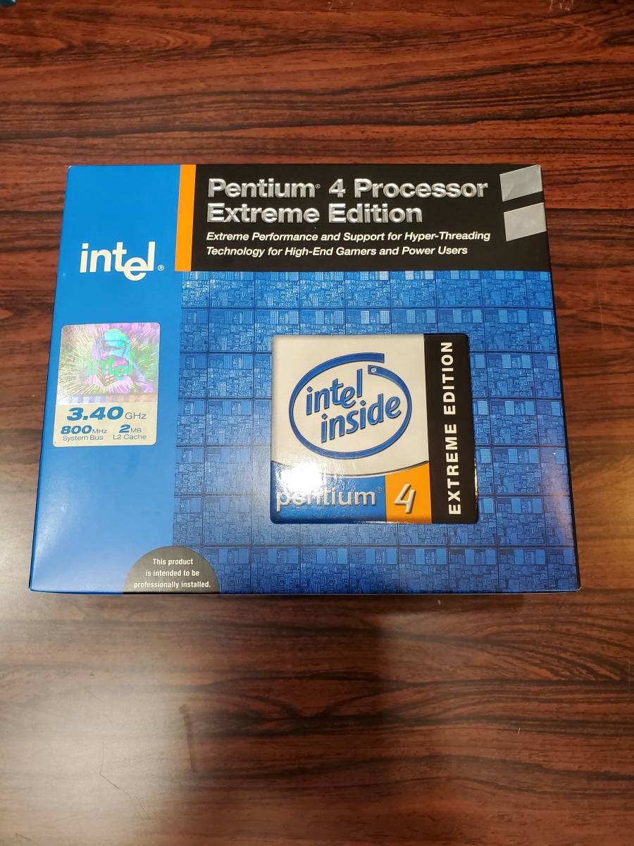 【未使用】未使用 Intel Pentium 4 Extreme Edition 3.4Ghz 2MB PGA-478の落札情報詳細 - ヤフオク落札価格検索 オークフリー
