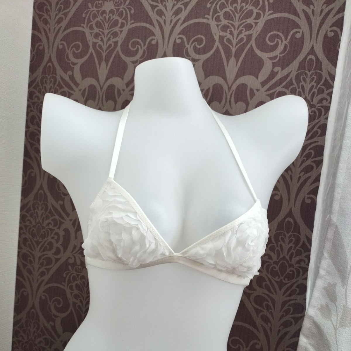 【未使用】ravijour ブラジャー単品 Free 補正下着 タグなし 未使用 コレクション 白 ホルターネックの落札情報詳細 ヤフオク