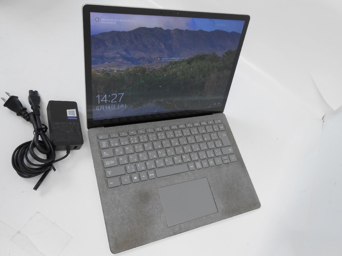 【目立った傷や汚れなし】06-1305】 タブレット Surface Laptop Model 1769 Core i5-7300U 2 ...