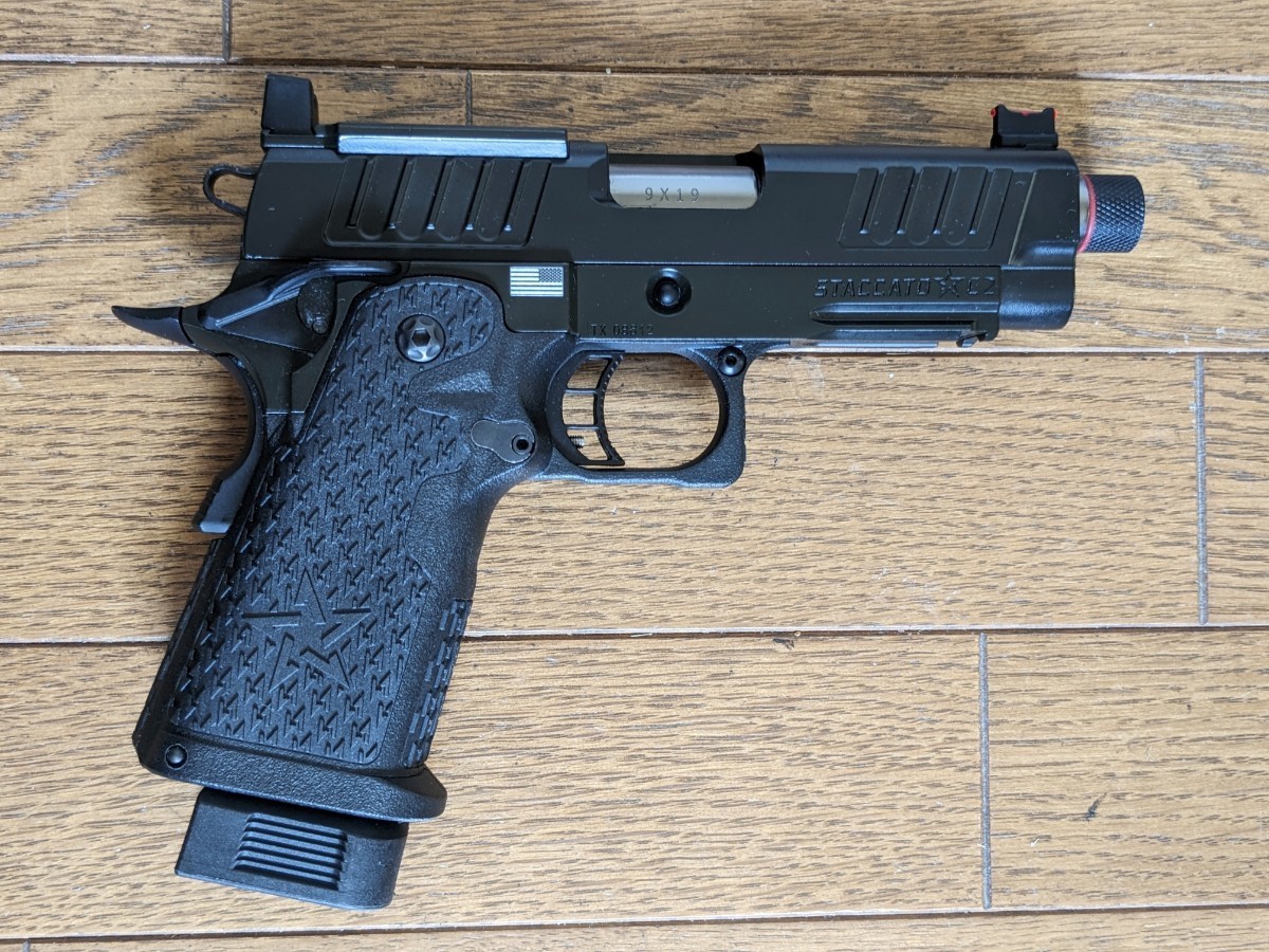 【目立った傷や汚れなし】Army+T8Airsoft Staccato C2 ガスブローバックの落札情報詳細 - Yahoo!オークション落札価格検索 オークフリー