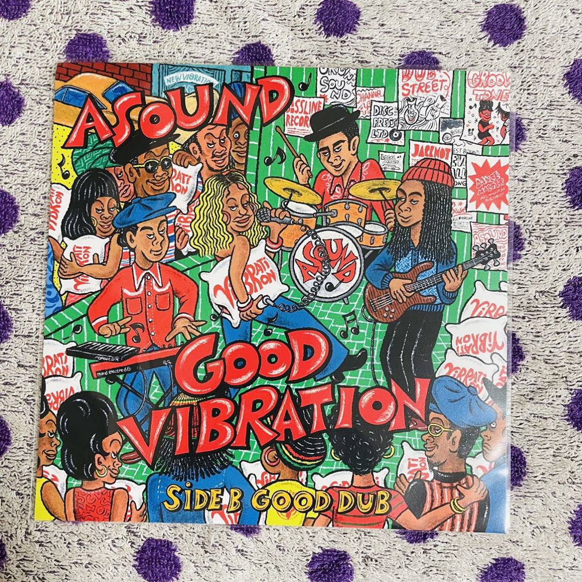 【未使用】【完売】【7inch】 即決！ 新品 【ASOUND / GOOD VIBRATION / GOOD DUB】EP レコード 和モノ ...