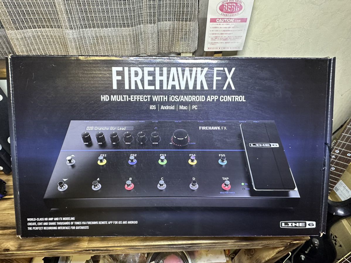 【やや傷や汚れあり】LINE6 FIREHAWK FX マルチエフェクター 即決送料無料の落札情報詳細 - ヤフオク落札価格検索 オークフリー